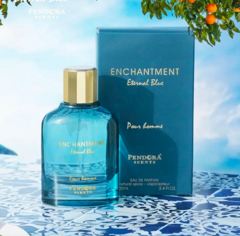 Pendora Scents Enchantment Eternal Blue 100ml EDP for Men - PerfumeX